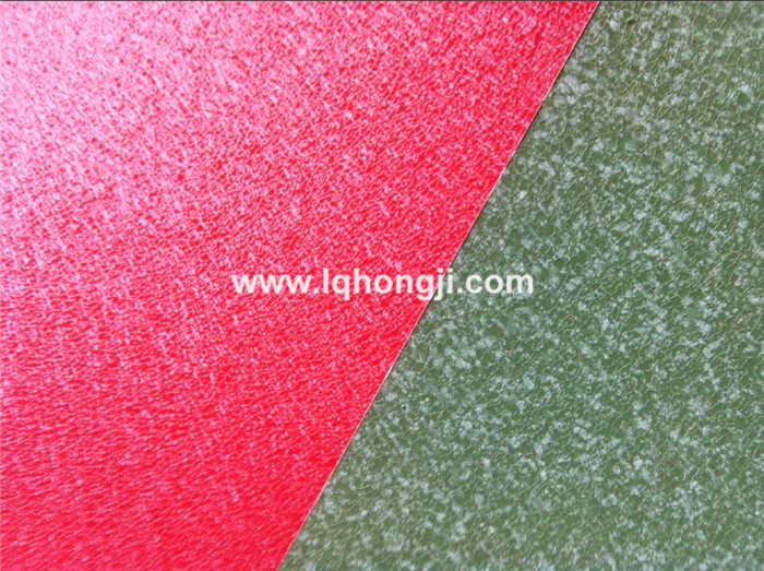 RAL6017 wrinkled PPGI steel coil steel coil MATT with textured surface